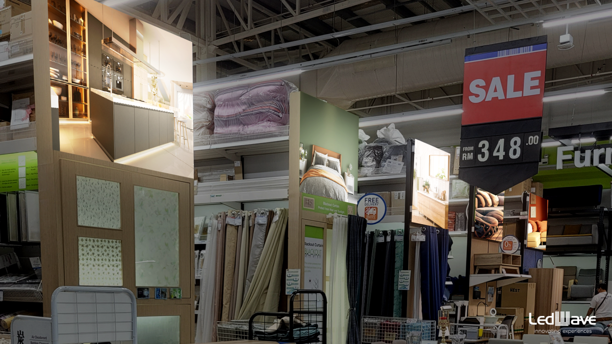 LED screen for Home Center - LedWave USA - Innovating Experiences