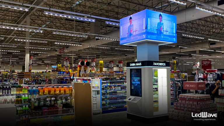 LED screen for supermarkets and wholesales - LedWave USA - Innovating ...