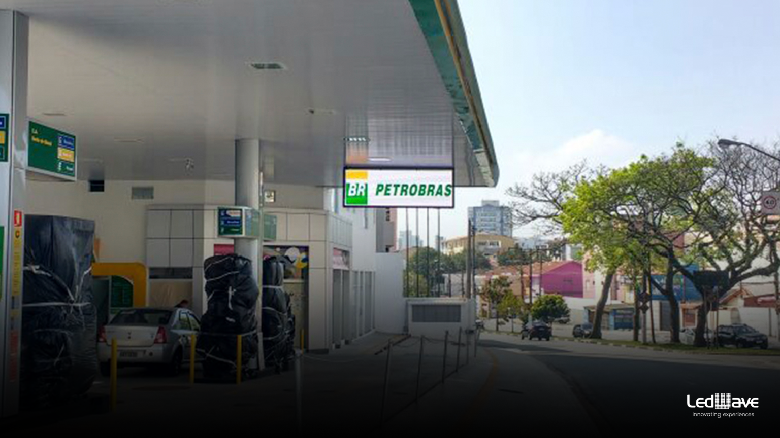 How the use of LED screens can improve the customer experience at gas ...