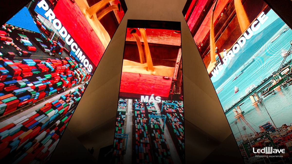 Amazing visual experiences with LED screens in galleries - LedWave USA ...