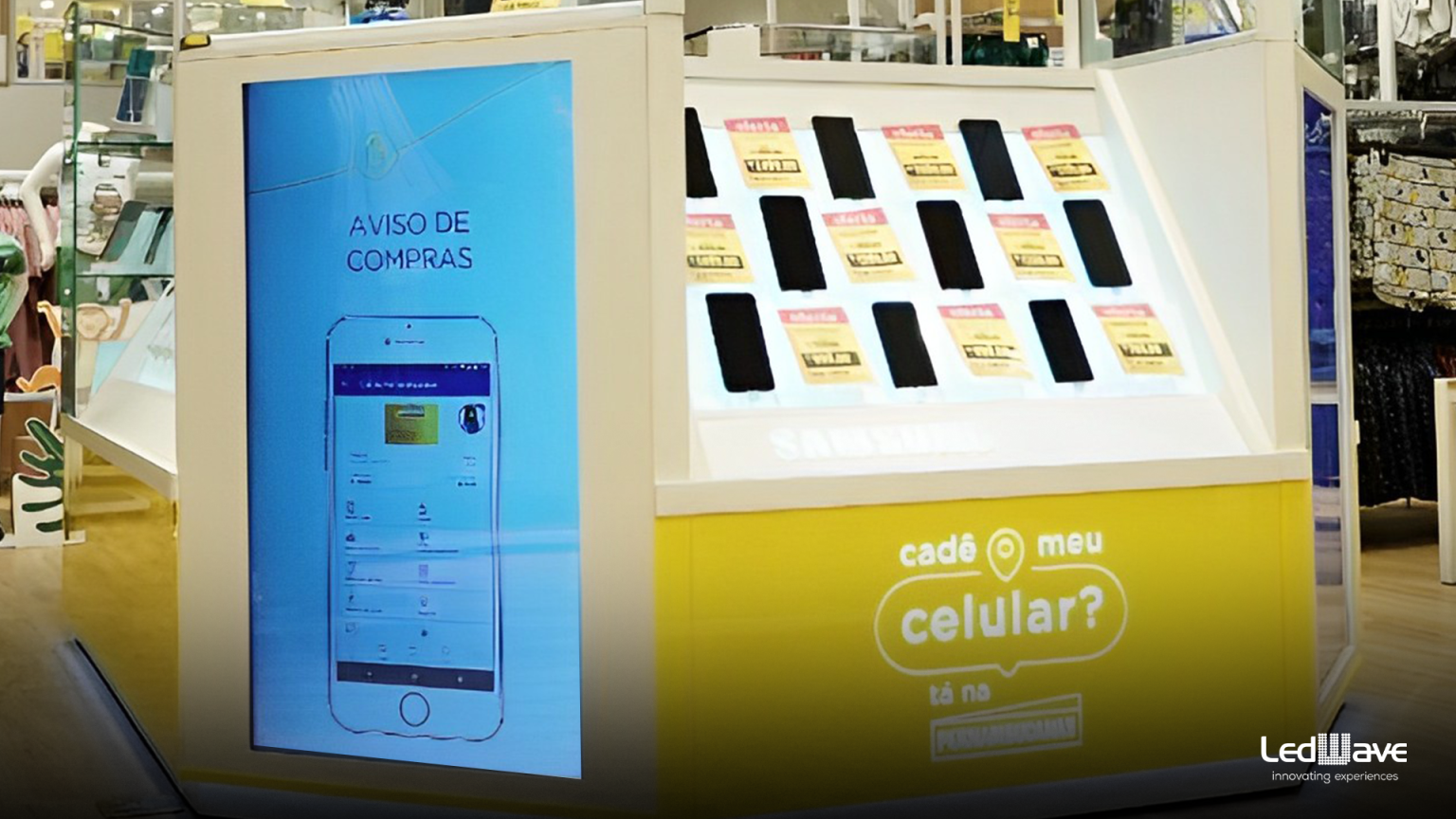 Indoor digital advertising screens - LedWave USA - Innovating Experiences